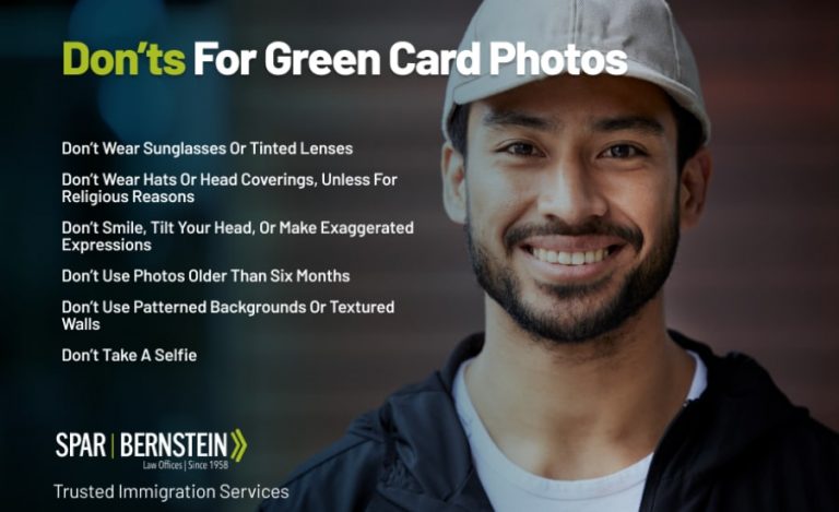 Green Card Photo Requirements: Size & Where To Take One