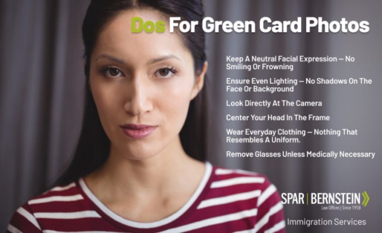 Green Card Photo Requirements: Size & Where To Take One